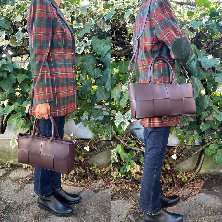 AMANDA- tote intrecciata – Zhade Official